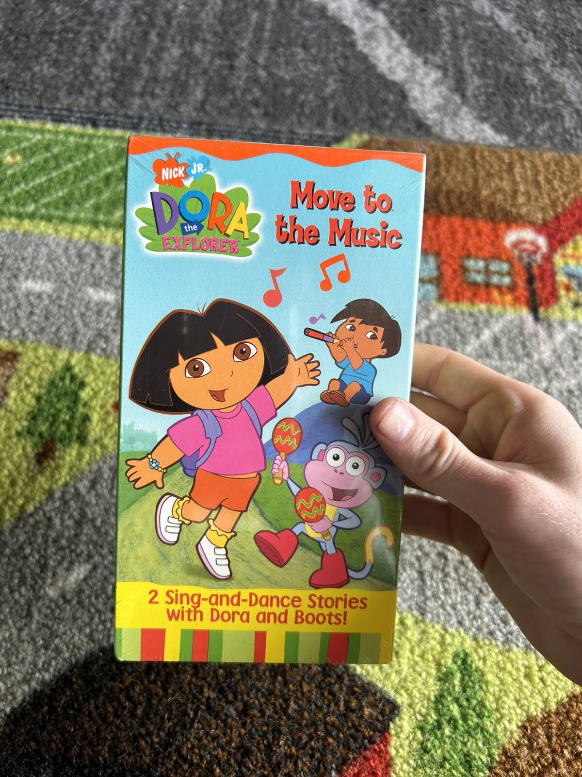 Nickelodeon Dora The Explorer Move to Music VHS Video Tape Nick Jr ...