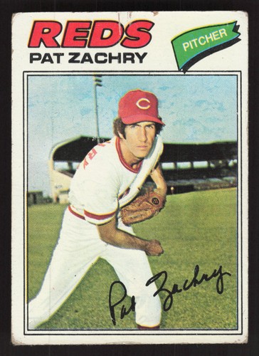 Pat Zachry 1977 Topps #86 Cincinnati Reds VG SU |0212 | eBay
