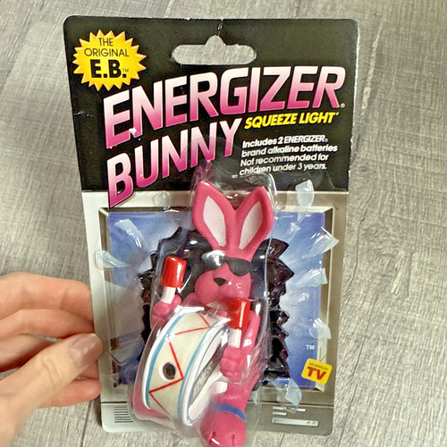 Energizer Bunny Squeeze Light Pink Bunny 1991 ( FACTORY SEALED ) | eBay