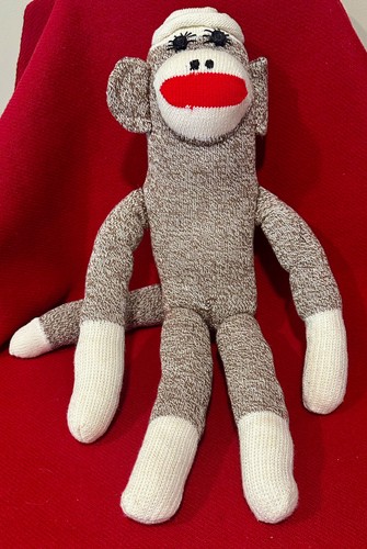 Vintage Sock Monkey Home Made, Non-Branded 18-1/2”, With Hat | eBay