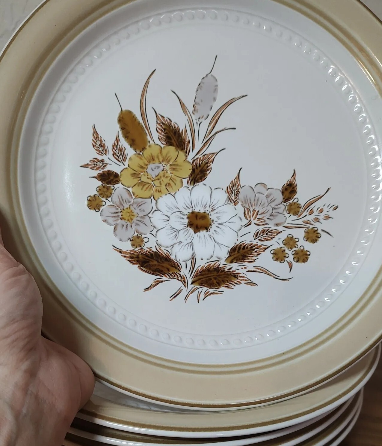 Vintage Johann Haviland Crowning Tawny Willows 10 3/4" Dinner Plate ...