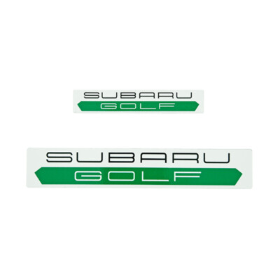 SUBARU GOLF MAGNET MEDIUM AND SMALL-SIZE SET STICKER GOODS FHTR16033001 ...