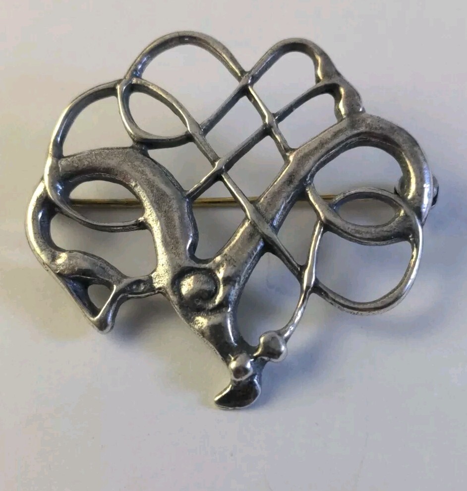 David Andersen Sterling Silver SAGA Series Vintage Br… - Gem