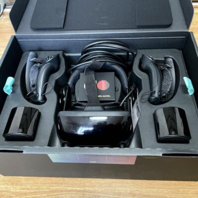 Valve Index Full Kit VR Headset Controllers Base Stations Face cover ...