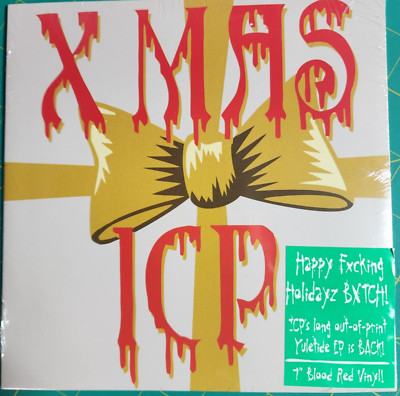 ICP Xmas 7" red Vinyl Insane Clown Posse Rare TWIZTID SHAGGY 2 DOPE ...