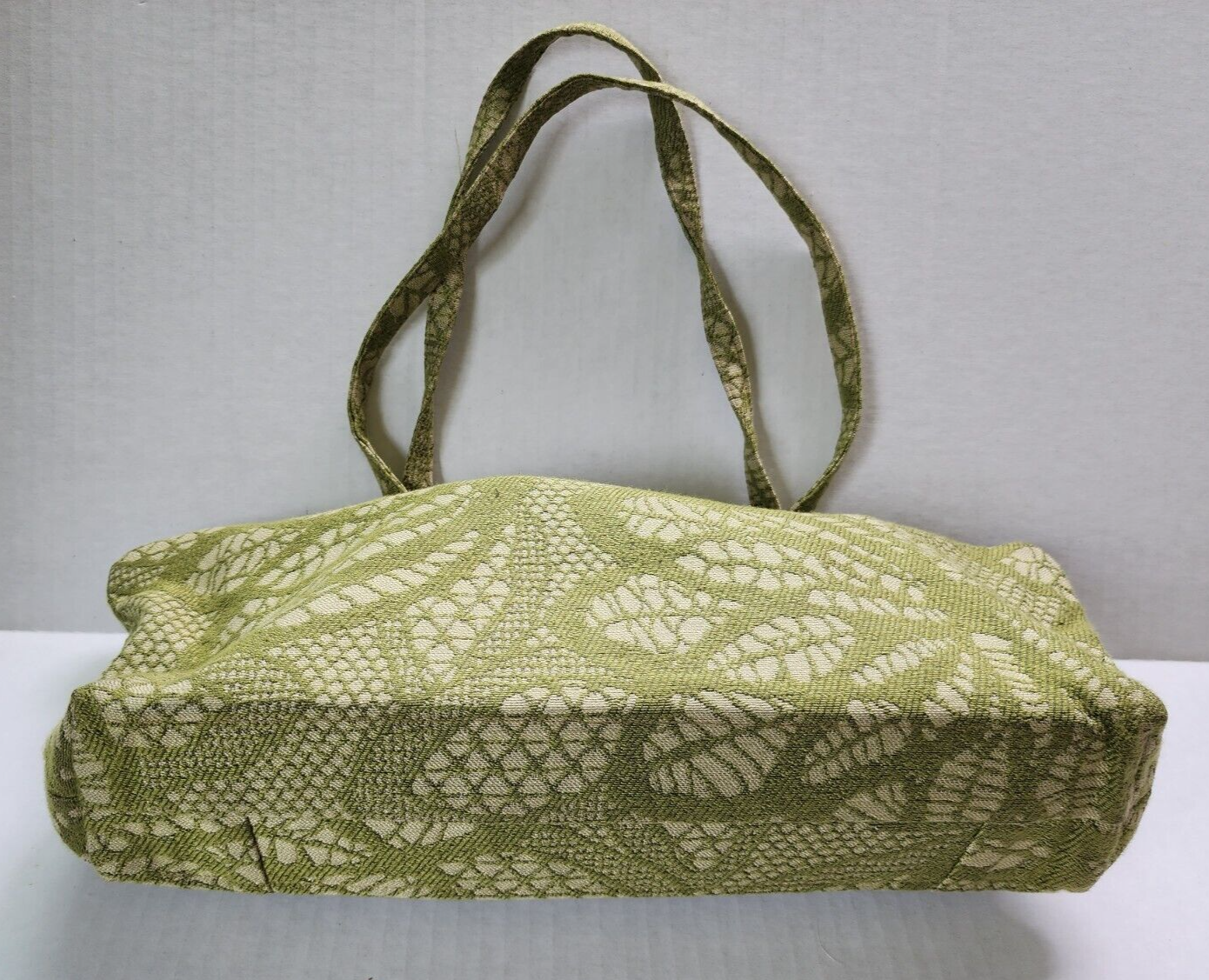 Maruca purse handmade Boulder Colorado 15x5x3.5 spring green floral ...