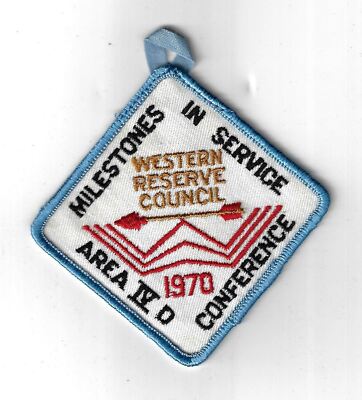 OA 1970 Area IV D Conference Milestones In Service Flap LBL Bdr. | eBay