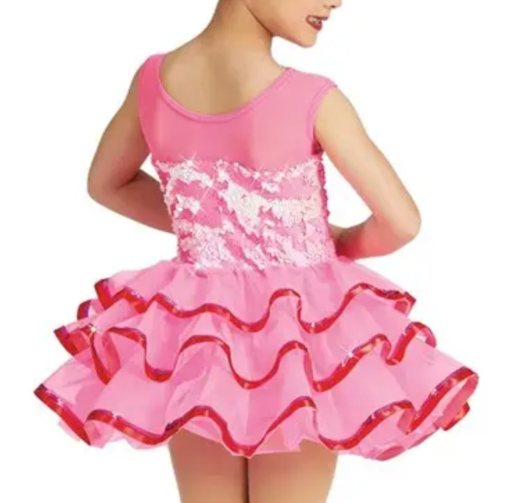 New WEISSMAN Animal Crackers My Soup 12228 Pink Tutu Dress SPARKLE XLC ...