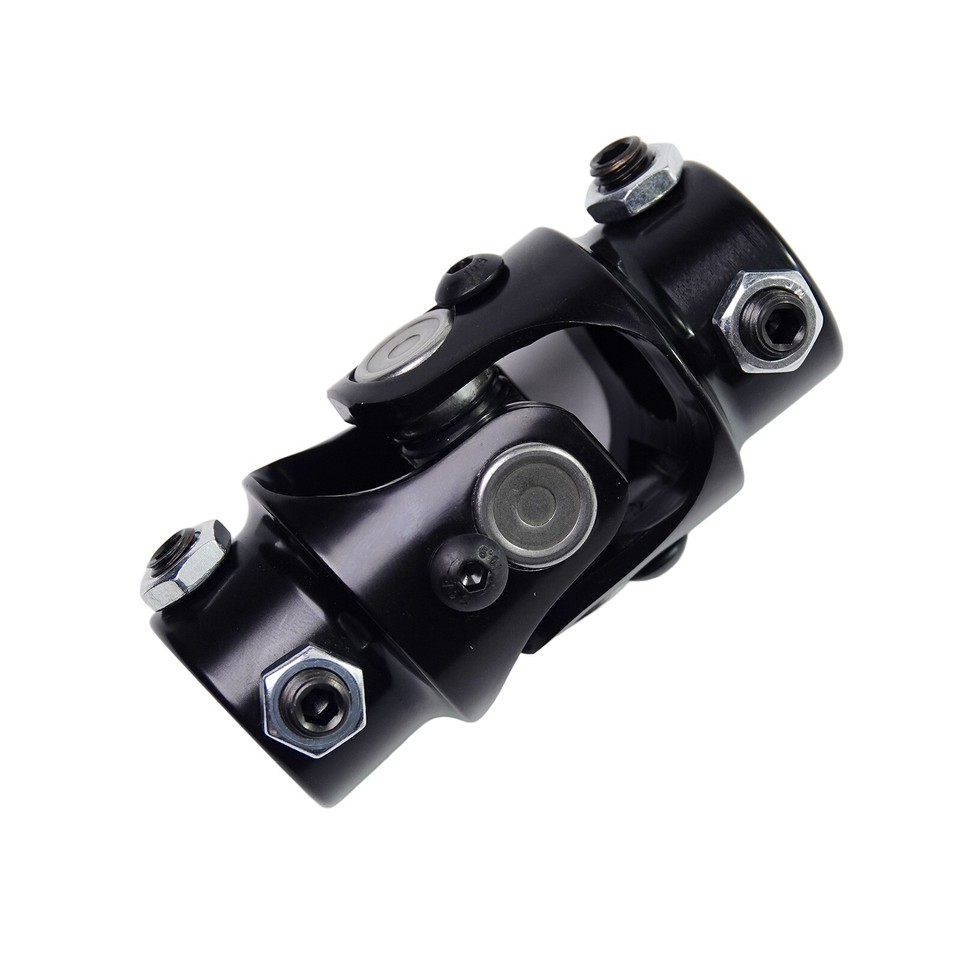 3/4"-30 Spline x 3/4" DD Universal Steering Shaft U-Joint Black | eBay