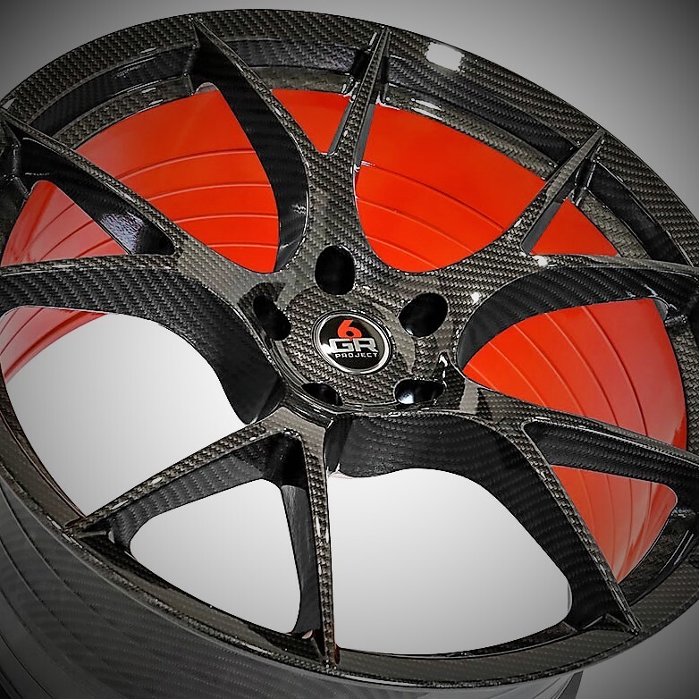 Carbon Fiber Wrapped Wheels