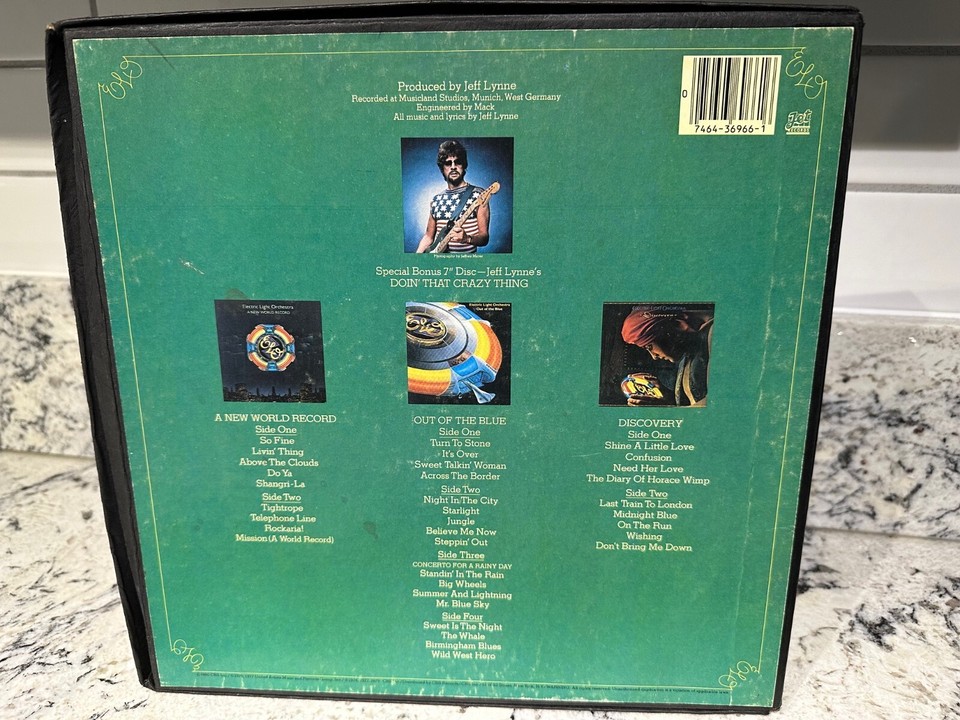 ELO Electric Light Orchestra A Box Of Their Best Box Set 4 Vinyl Record ...