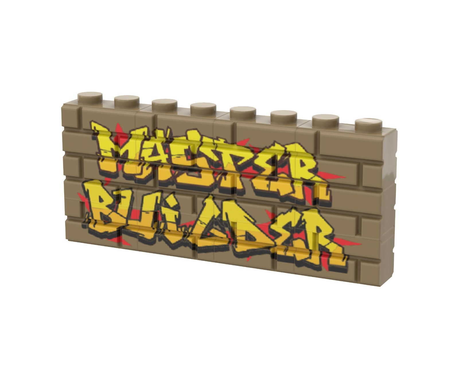 Custom UV Print on LEGO Bricks - Graffiti Master Builder DT | eBay