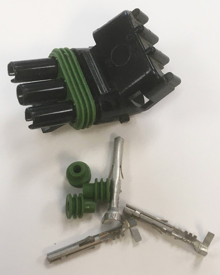 12015793 3-Way Delphi Weather-Pack Sealed Connector, Terminals & Seals ...