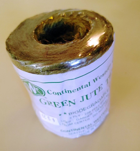 Green Jute Twine 228 Ft, 69 M, 3-Ply All Purpose Continental Western ...