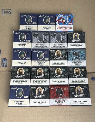 Dr Squatch Limited Edition 19pc Lot, Star Wars, Call of Duty, Game of ...