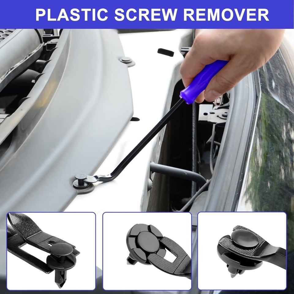 Clip Pliers Trim Upholstery Tools Car Removal Tool Set to Fastener ...