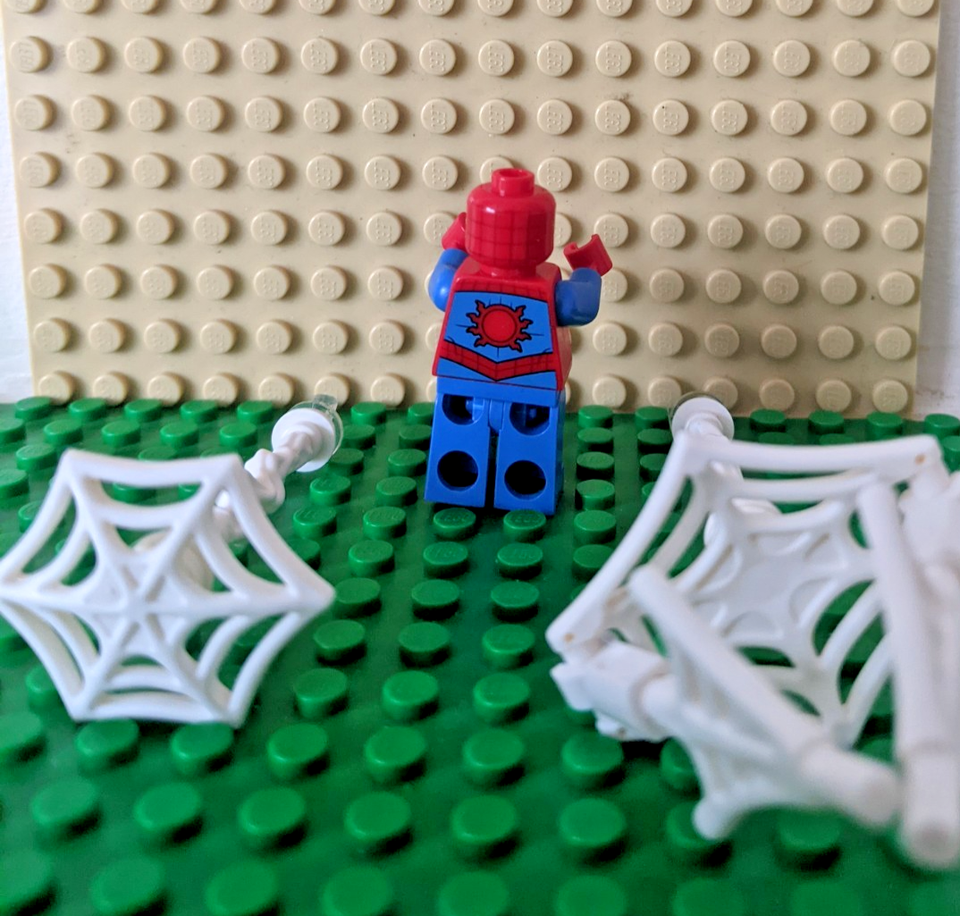 LEGO Spider-Man Minifigure Sh546 From Super Heroes Spider-Man Mech ...