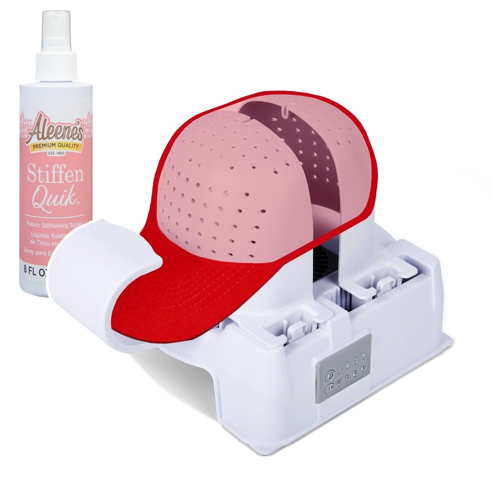 Hat Shaper Machine with Stiffening Spray – Adjustable Hat Care ...