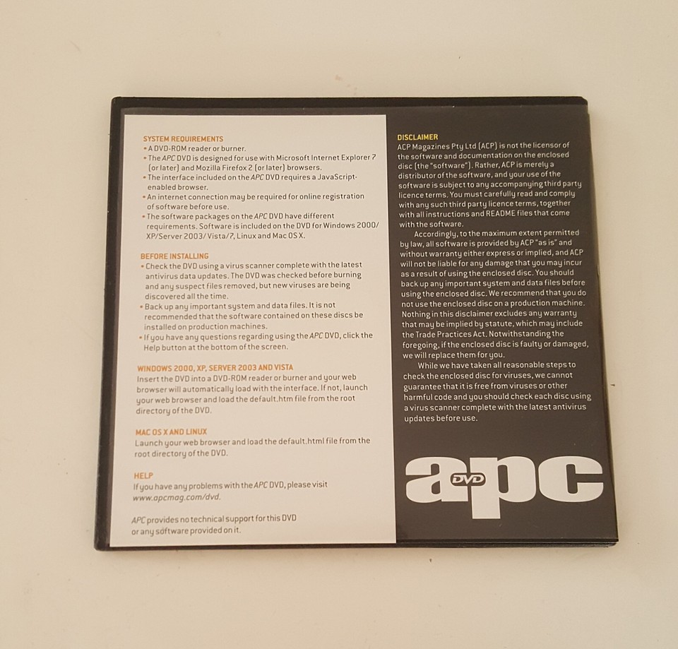 APC April 2010 Australian Personal Computer CD DVD | eBay Australia