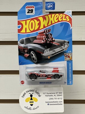 Hot Wheels Celebration Racers - Rodger Dodger 29 (Gray) 🇺🇸 | eBay