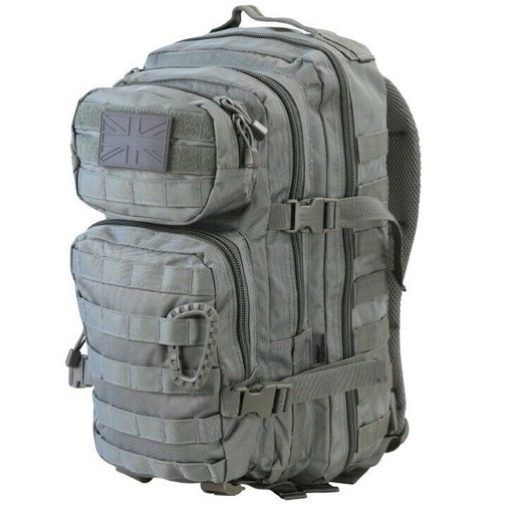 28L Molle Assault Pack Army Cadet Rucksack 3 Tier Daysack Bag MTP SAS ...