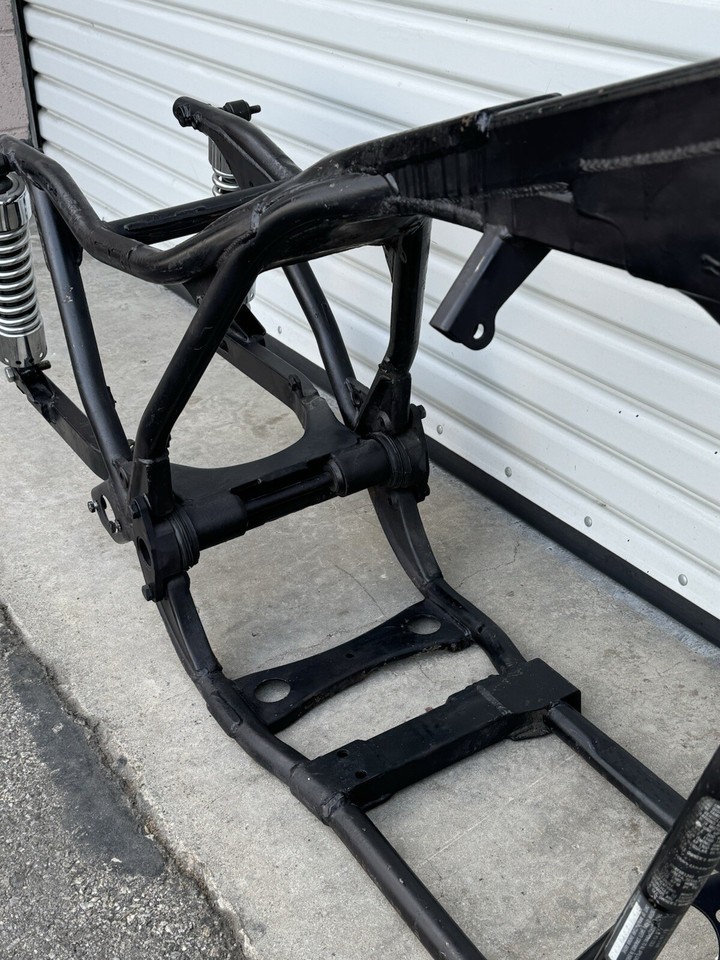 1985 HARLEY-DAVIDSON FXR FRAME FXRP SUPER GLIDE POLICE W/ SWINGARM ...
