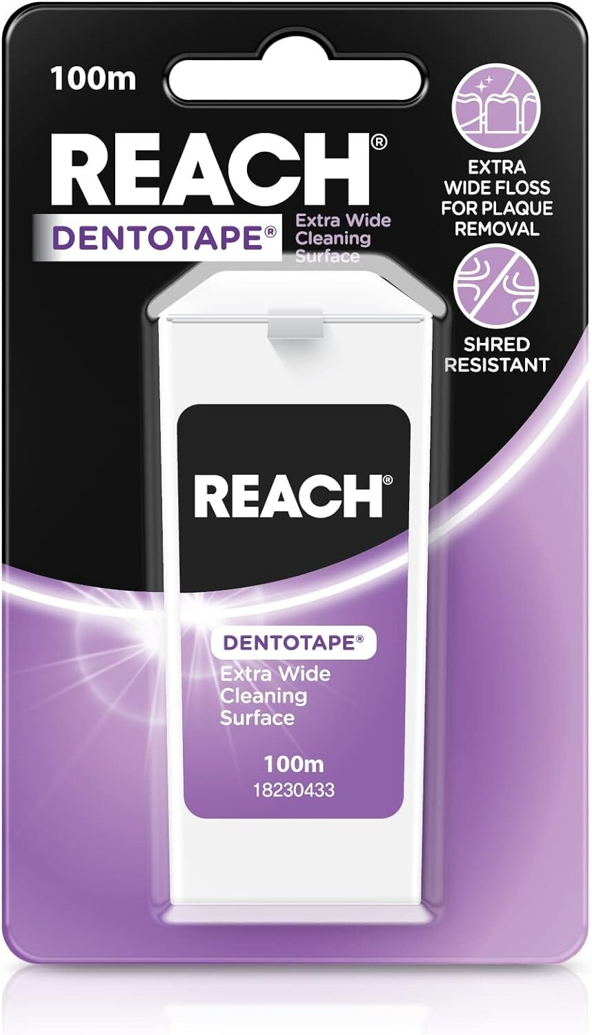 Dentotape Waxed Dental Floss 100 m Length | FREE SHIPPING AU | eBay