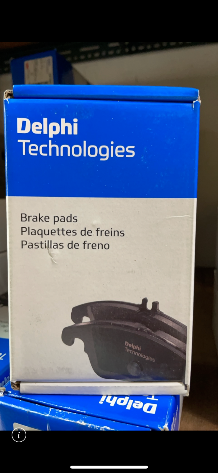 4H0698151E Delphi OEM Front Brake Pads For Audi Q5 S8 SQ5 A8 Quattro ...