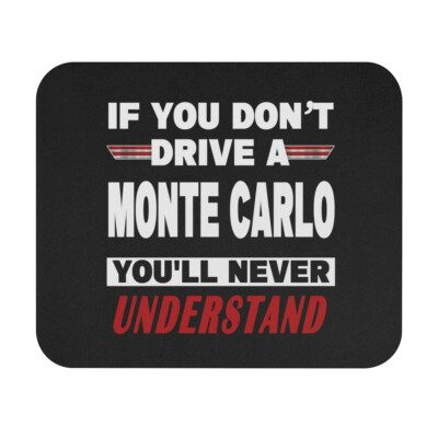 Monte Carlo Mouse Pad, Monte Carlo Gift, Monte Carlo Desk Pad, Monte ...