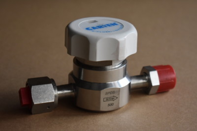 Diaphragm valve, Manual, 1/2" VCR, 250PSI, SPDS 500, Carten | eBay