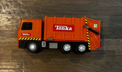 2002 Tonka Funrise Toy Trash Truck Lights Horn Sounds Sanitation Work ...