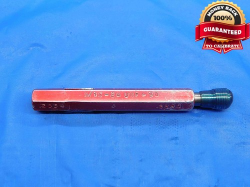 5/16 24 UNF 3B THREAD PLUG GAGE .3125 NO GO ONLY P.D. = .2890 ...