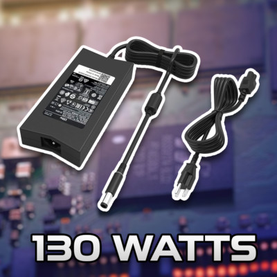 130 WATTS DELL LA130PM121 19.5V 6.7A Genuine Original AC Power Adapter ...