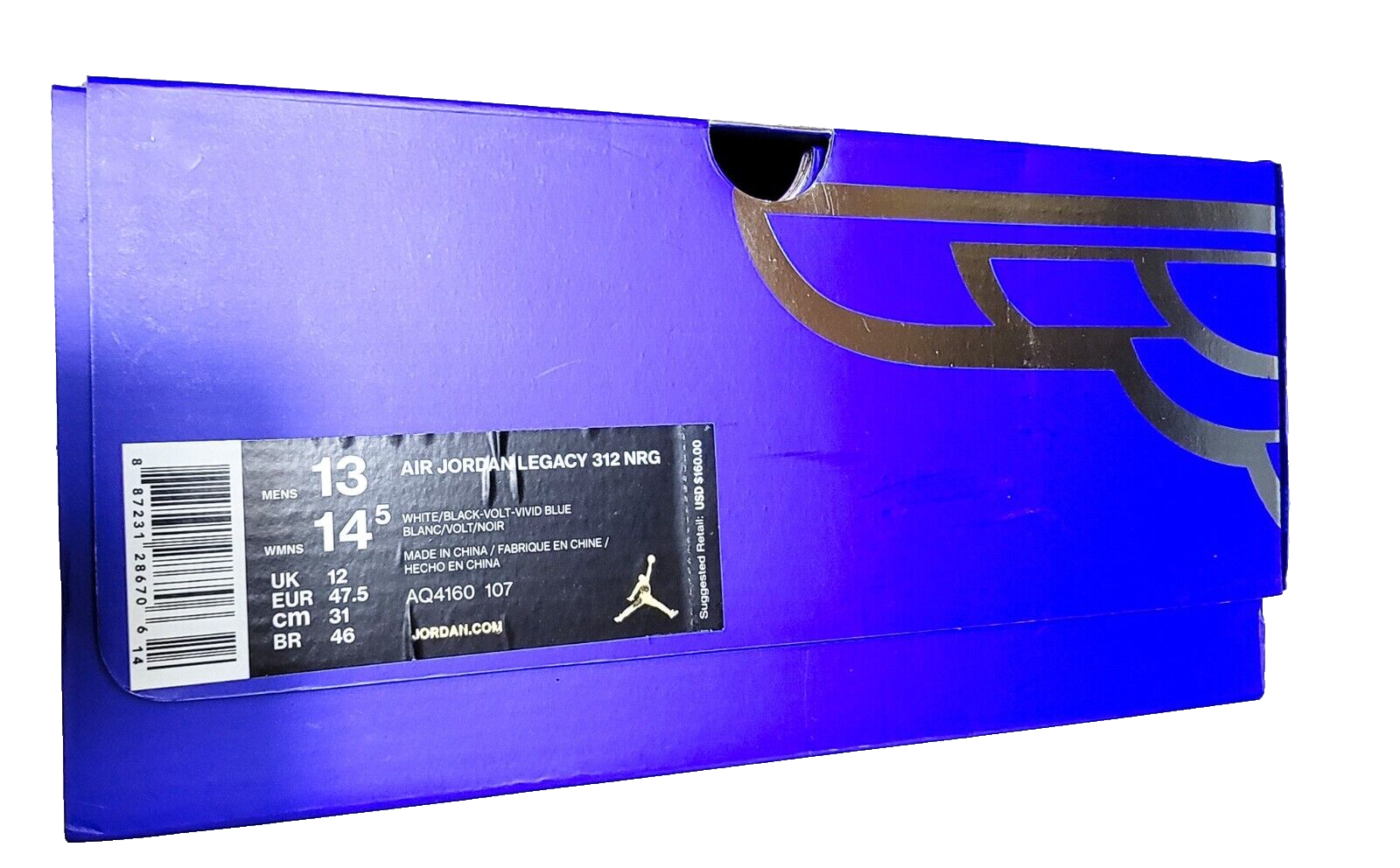 NIB DS - Just Don x Jordan Legacy 312 'Billy Hoyle' Sz 13 - 2018 ...