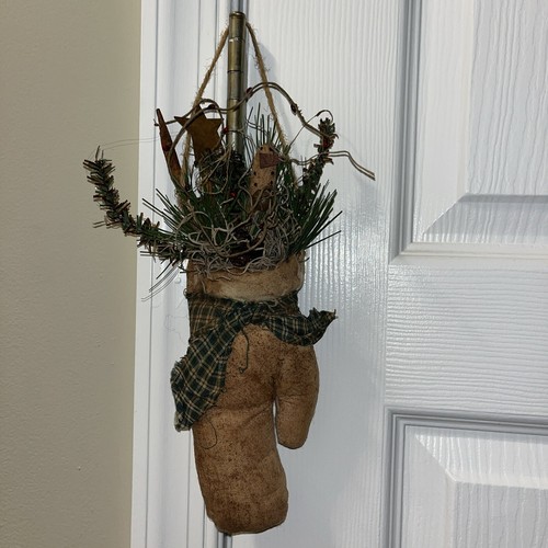 RARE Handmade Primitive Folk Art Moses Allen Collectible Mitten with ...