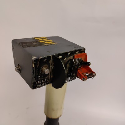 RAF Gazelle Helicopter Collective Stick Cockpit Pilot Aviation Aircraft ...