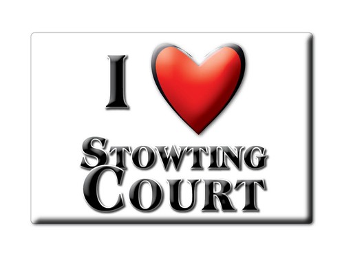 Stowting Court, Kent, England - Fridge Magnet I Love Souvenir Uk Gift ...