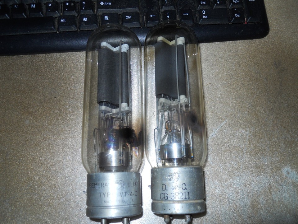 pair GE vt-4c Vacuum Tube CG38211 | eBay