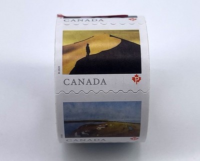 2 Rolls Of 100 Canada Post Stamps Self Adhesive Postage Untouched 200 ...