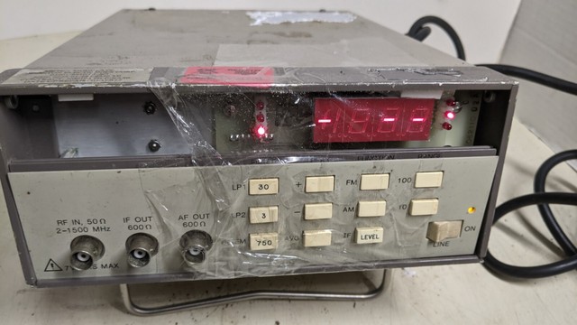 Boonton 82AD Modulation Meter Powers up for sale online | eBay