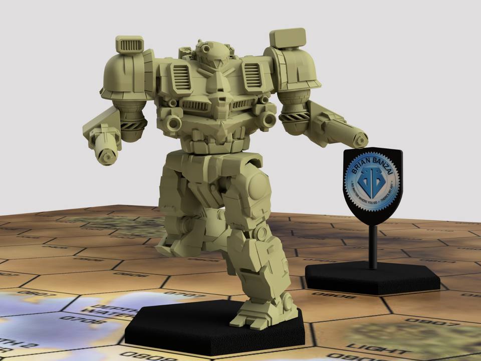 Devastator DVS-2 | Brian Banzai Exclusive BattleMech | Battletech ...