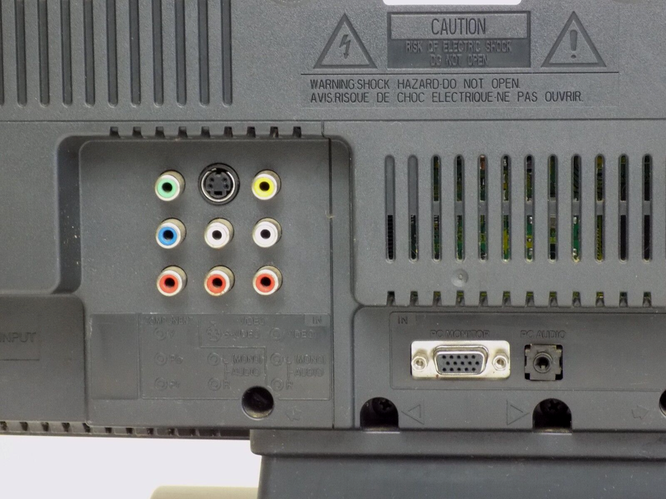 Sansui HDLCD1908C 19” 720p HDTV LCD TV HDMI Retro Gaming Tested-Works ...