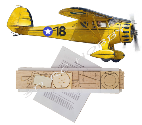 Monocoupe 32" WS RC Airplane Kit Laser Cut Balsa & Ply Short Kit With ...