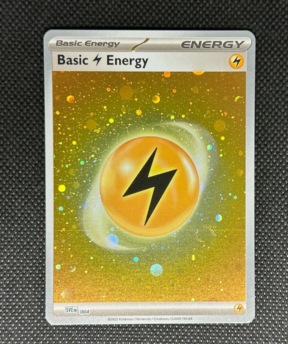 Lightning Energy SVE 004 NM Holo Rare Pokemon 151 Card Free Ship | eBay