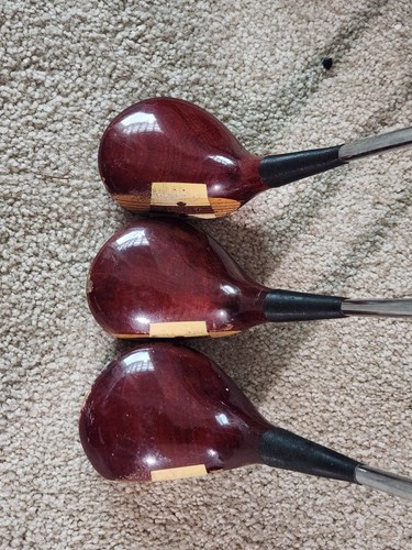 Palmer Peerless Chattanooga persimmon Driver, 3W, 5W set | eBay