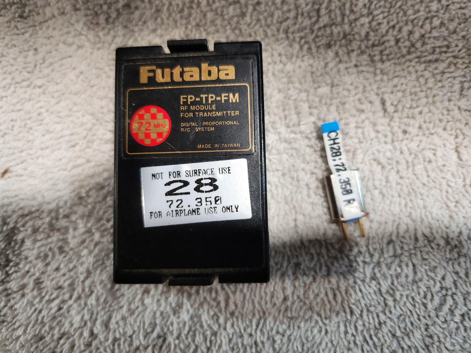 Futaba FP-TP- FM Transmitter module & receiver crystal Ch- 28 | eBay