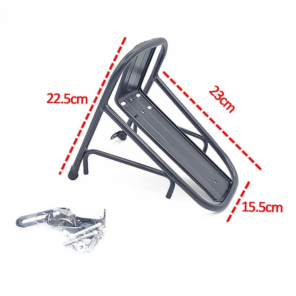 Bike Front Rack Carrier Cargo Pannier Front Rack for Outdoor | eBay ...