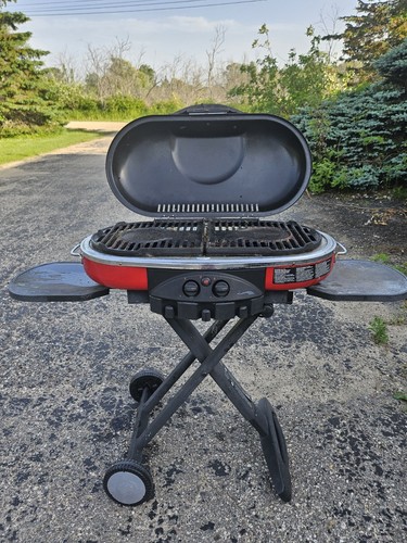 Coleman RoadTrip LXE 9949 Series Propane Red Grill Tailgating Camping ...