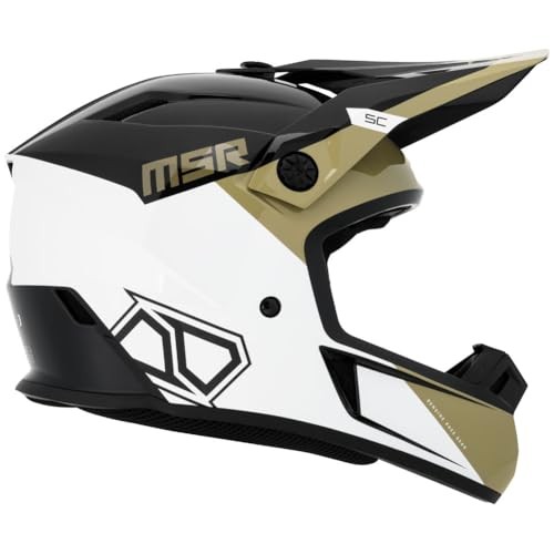 MSR™ SC Range Dirt Bike Motocross Helmet Medium Tan/Black/White | eBay