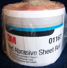 3M 36225 Stick-it Blue Abrasive Sheet Roll Sandpaper 320 grade Grit PSA ...